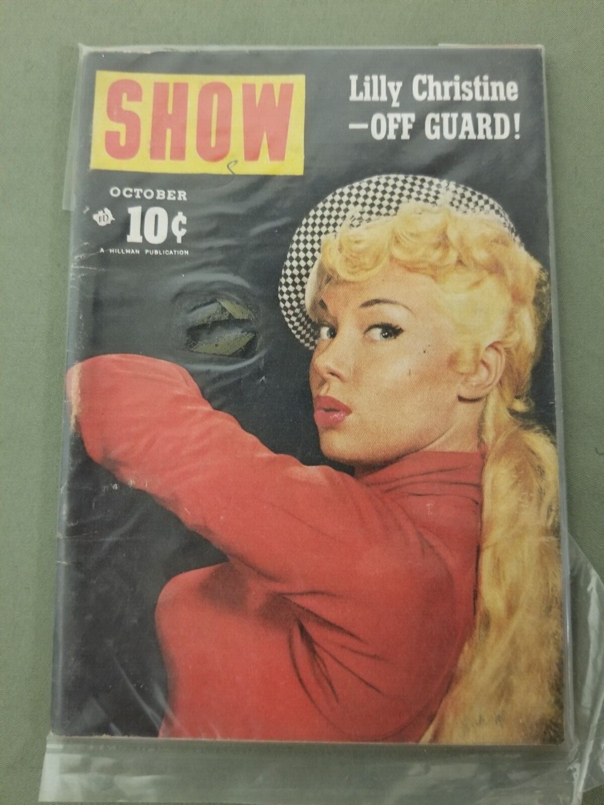 Show Pinup Vintage Pocket Magazine. Lilly Christine, miss universe ...