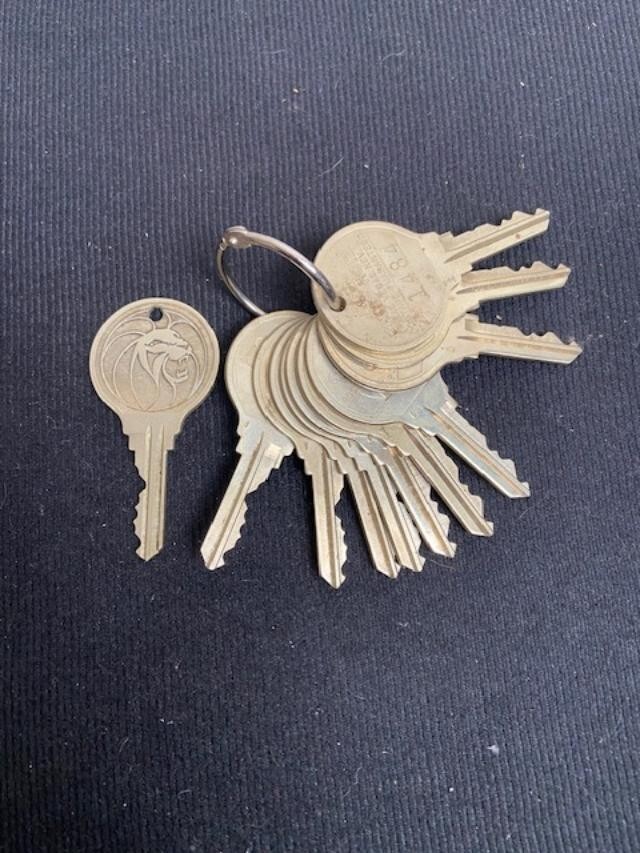 MGM Grand Hotel Casino Las Vegas vintage room keys 1980 | eBay