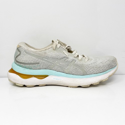 Asics Womens Gel Nimbus 24 1012B201 Gray Running Shoes Sneakers Size 8 ...