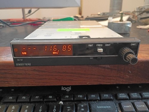 KING KN 64 DME W/ TRAY 066-1088-00 14/28V BENCH TESTED WITH FAA 8130-3 ...