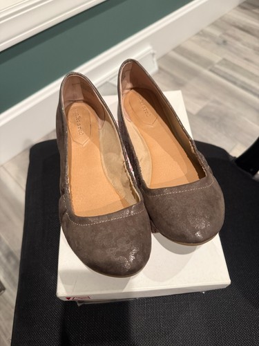 Stitch Fix Violet And Red Brown/Bronze muted leopard stretch flats ...