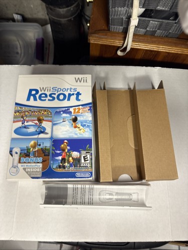 Wii Sports Resort Empty Box With Tray And Manual Only | eBay
