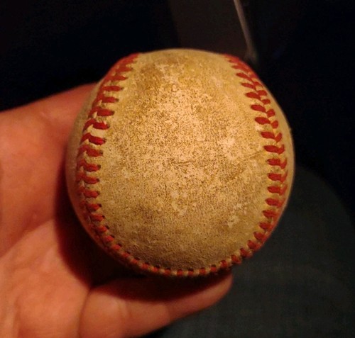 Vintage Hand Stitched Game Used Baseball Sports Memorabilia Collectible ...