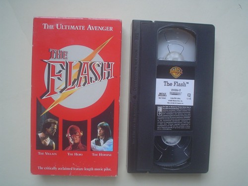 The FLASH 1990 Premier Movie PILOT, Warner VHS Color 94-min, Hi-Fi, NOT ...