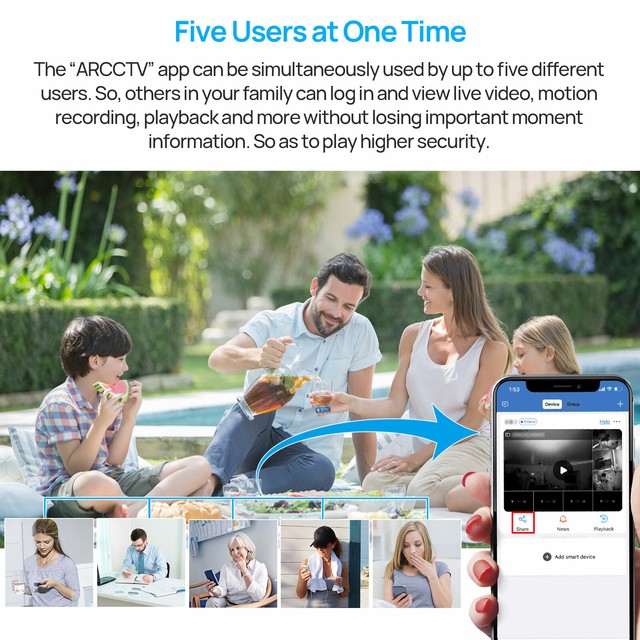 Zoohi 1080p HDMI 4ch DVR Outdoor 2mp CCTV Security Camera System Night ...