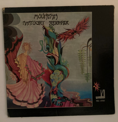 MOUNTAIN NANTUCKET SLEIGHRIDE WHITE LABEL PROMO LP 1971 WINDFALL ...