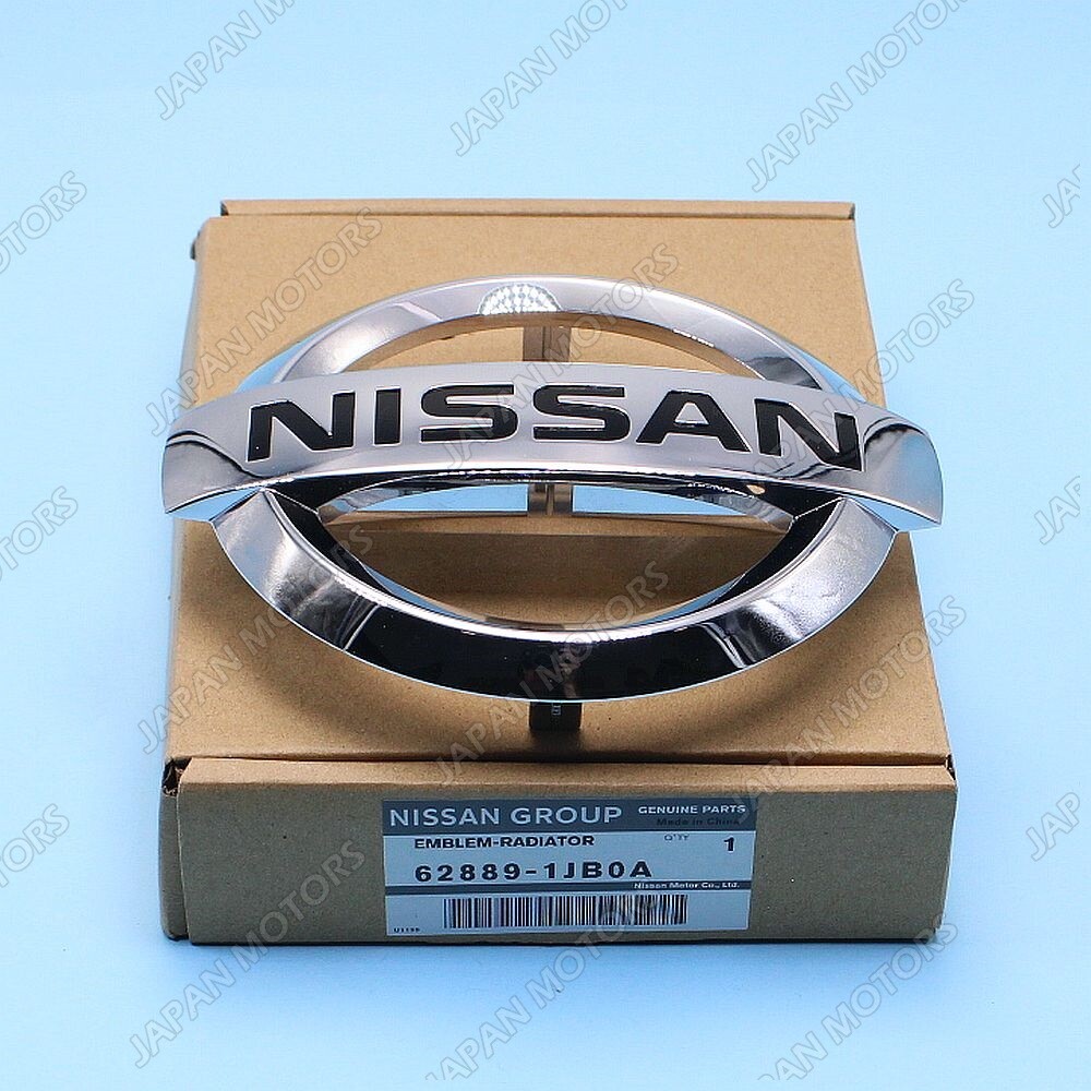 Genuine OEM Nissan Versa 2015-19 Chrome Front Grille Radiator Emblem ...