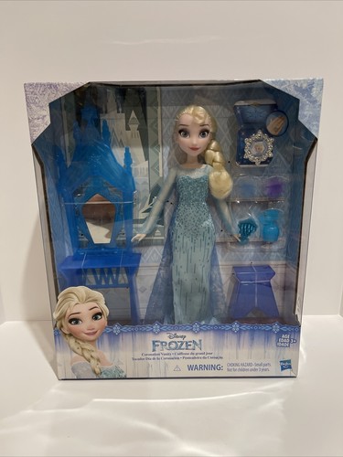 Disney Frozen Elsa and Coronation Vanity 12” Hasbro Doll | eBay