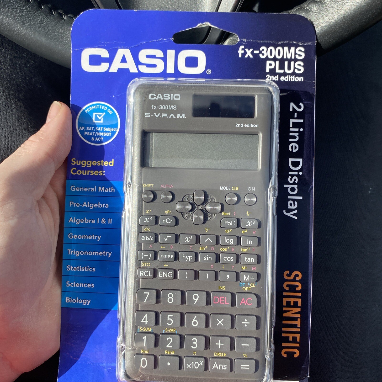 CASIO FX-300MS PLUS 2ND EDITION SCIENTIFIC CALCULATOR - FREE SHIPPING ...
