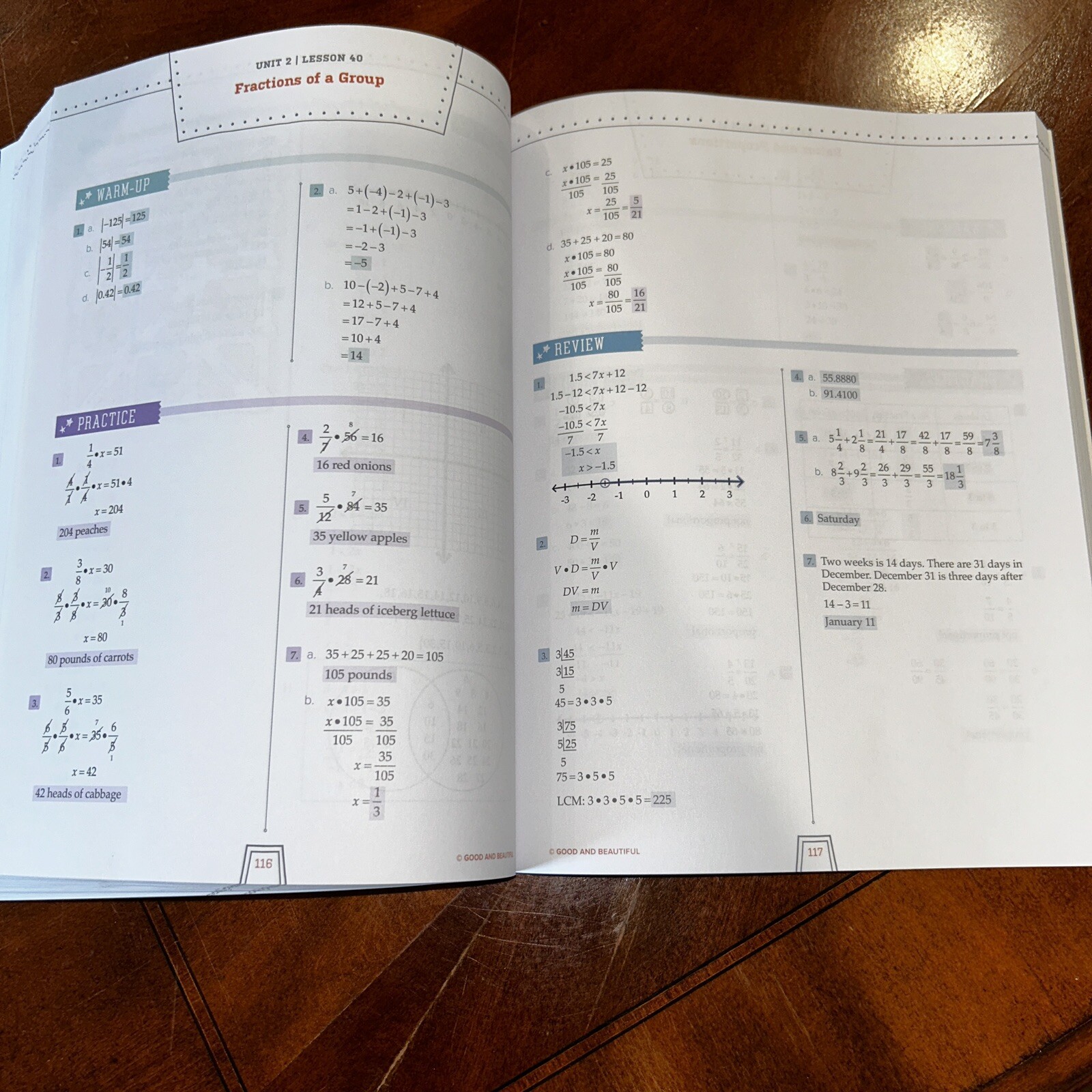 The Good and The Beautiful Math 7 Answer Key | eBay