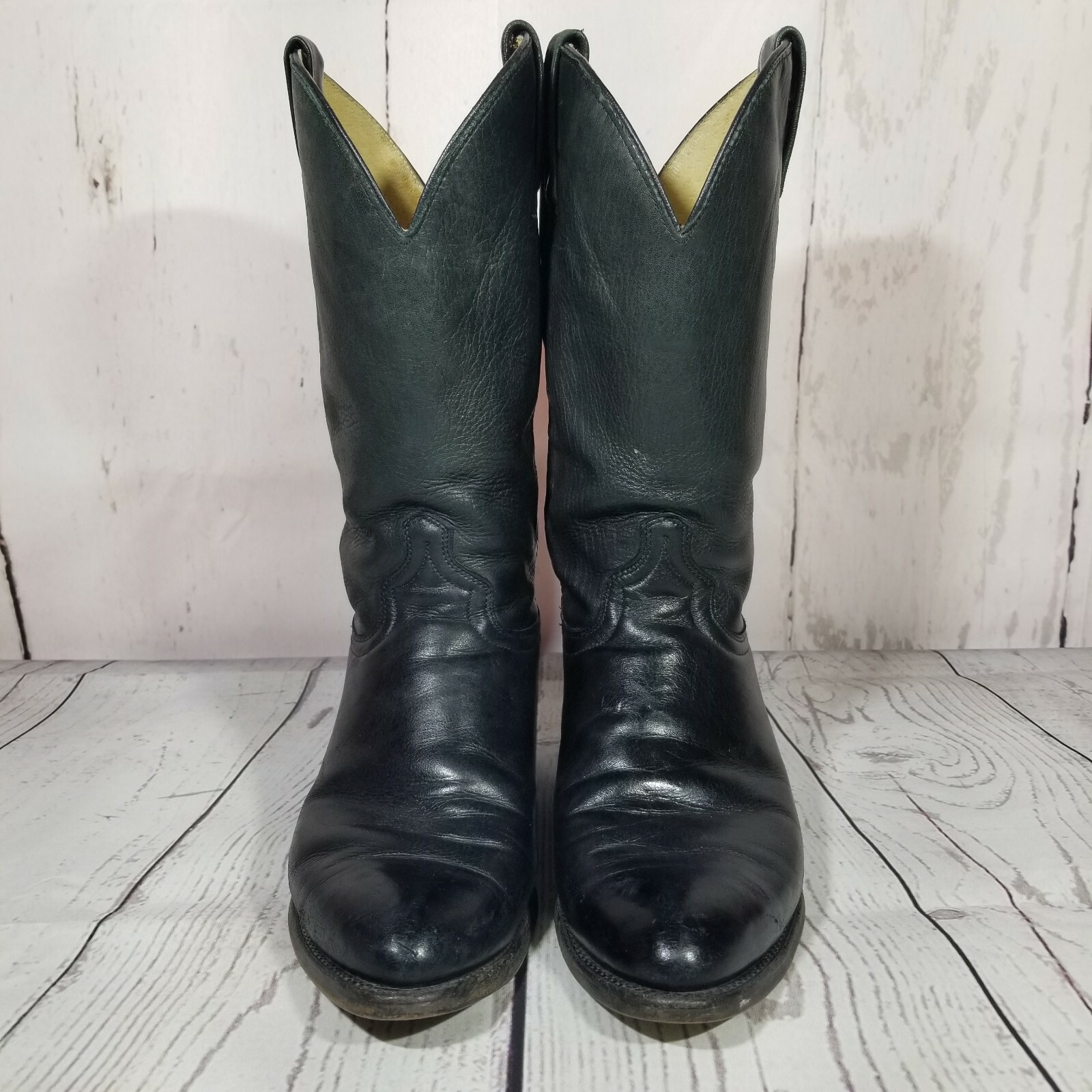 J. Chisholm Drover Series Leather Cowboy Boots D480 M… - Gem