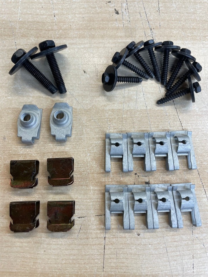 22 thru 24 Ford Lightning OEM Front & Rear Mud Flaps Splash Guards No ...