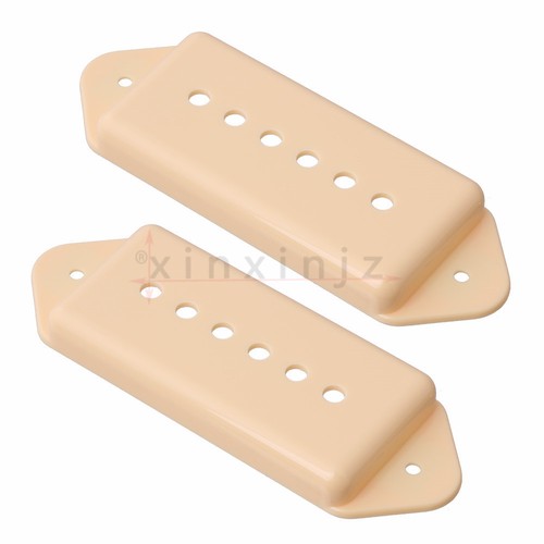 2PCS P-90 P90 Pickup Dogear Cover 50mm+52mm for Gibson Ivory | eBay