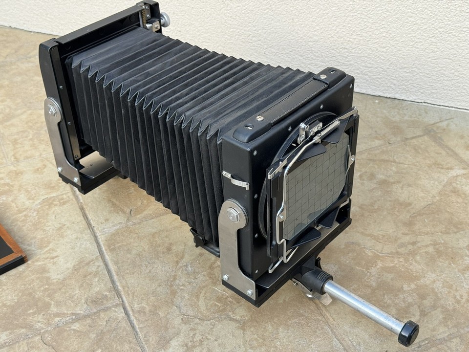 Calumet 4x5 Black Film Monorail View Large Format Camera. Tested and ...