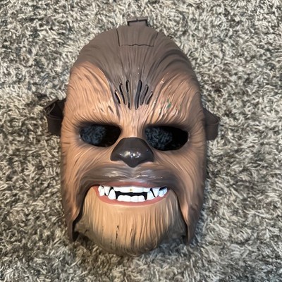 Hasbro Star Wars Chewbacca Brown Mask Electronic Talking Wookie Sounds ...