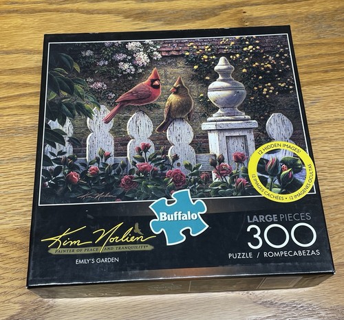 Emily's Garden Buffalo Games 300 Piece Jigsaw Puzzle Complete 21x15" | eBay
