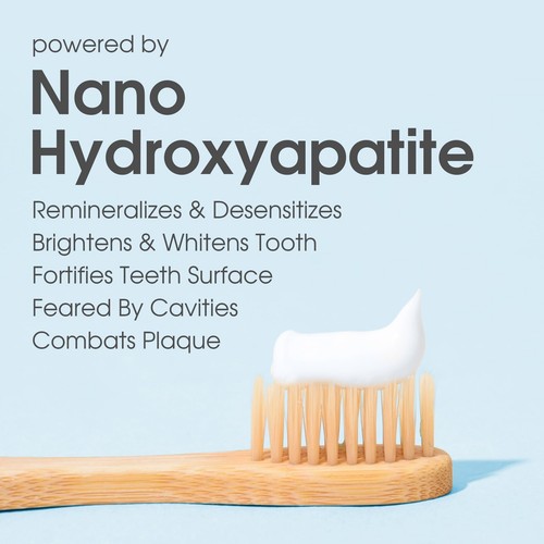 Hotluck Hap Repair Toothpaste - Fluoride Free with 9% Nano ...