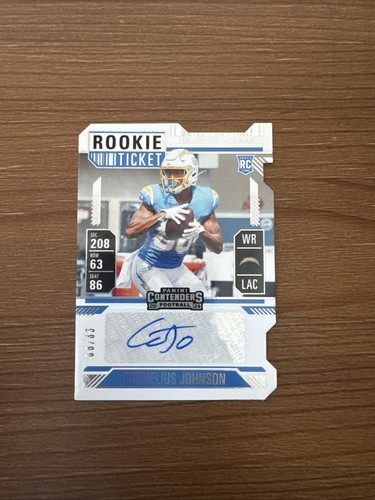 2024 Contenders - CORNELIUS JOHNSON - Rookie Ticket Stub /83 - RC Auto ...