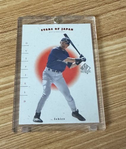 ICHIRO ROOKIE CARD 2001 UD SP Authentic JAPAN BASEBALL Seattle Mariners ...