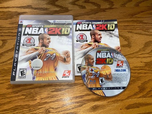NBA 2K10 NBA2K10 Sony PlayStation 3 2009 PS3 10TH ANNIVERSARY KOBE ...
