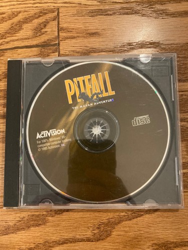 Pitfall The Mayan Adventure PC Windows Computer Game Activision 95 Disc ...
