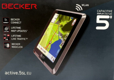 Becker Navigation Active 5sl EU 46 | Auto PKW GPS Navigationsgerät Navi ...