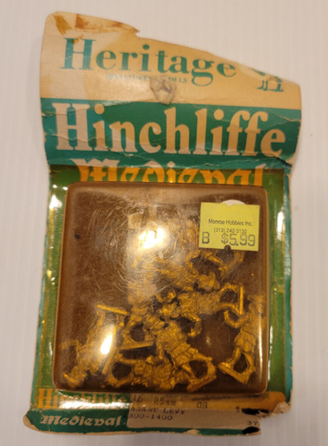 Peasant Levy 1300-1400 Heritage Hinchliffe 25mm Metal Historical ...