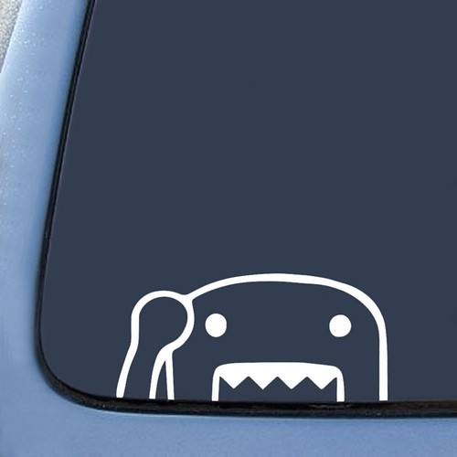 Domo peeking monster Vinyl Decal Sticker Window Car Truck Drift JDM ...