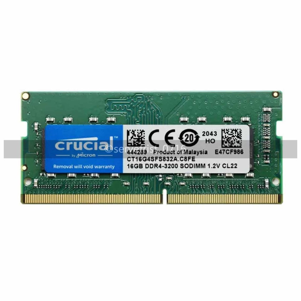 DDR4 RAM 2400 2666 3200 MHz 8GB 16GB Crucial SO-DIMM 1.2V 260Pin für ...