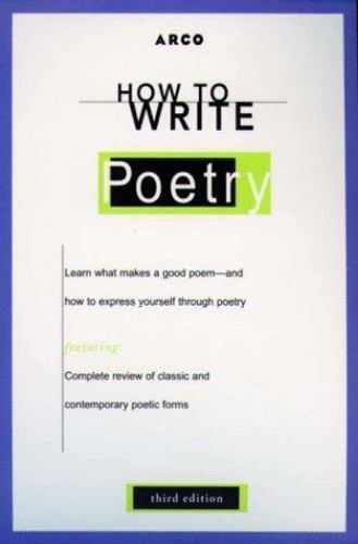 How to Write Poetry (Third Edition) by Nancy Bogen 9780028622071| eBay