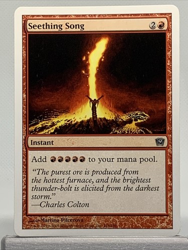 MTG Seething Song - NM 9th Edition 216/650 - Magic: The Gathering | eBay