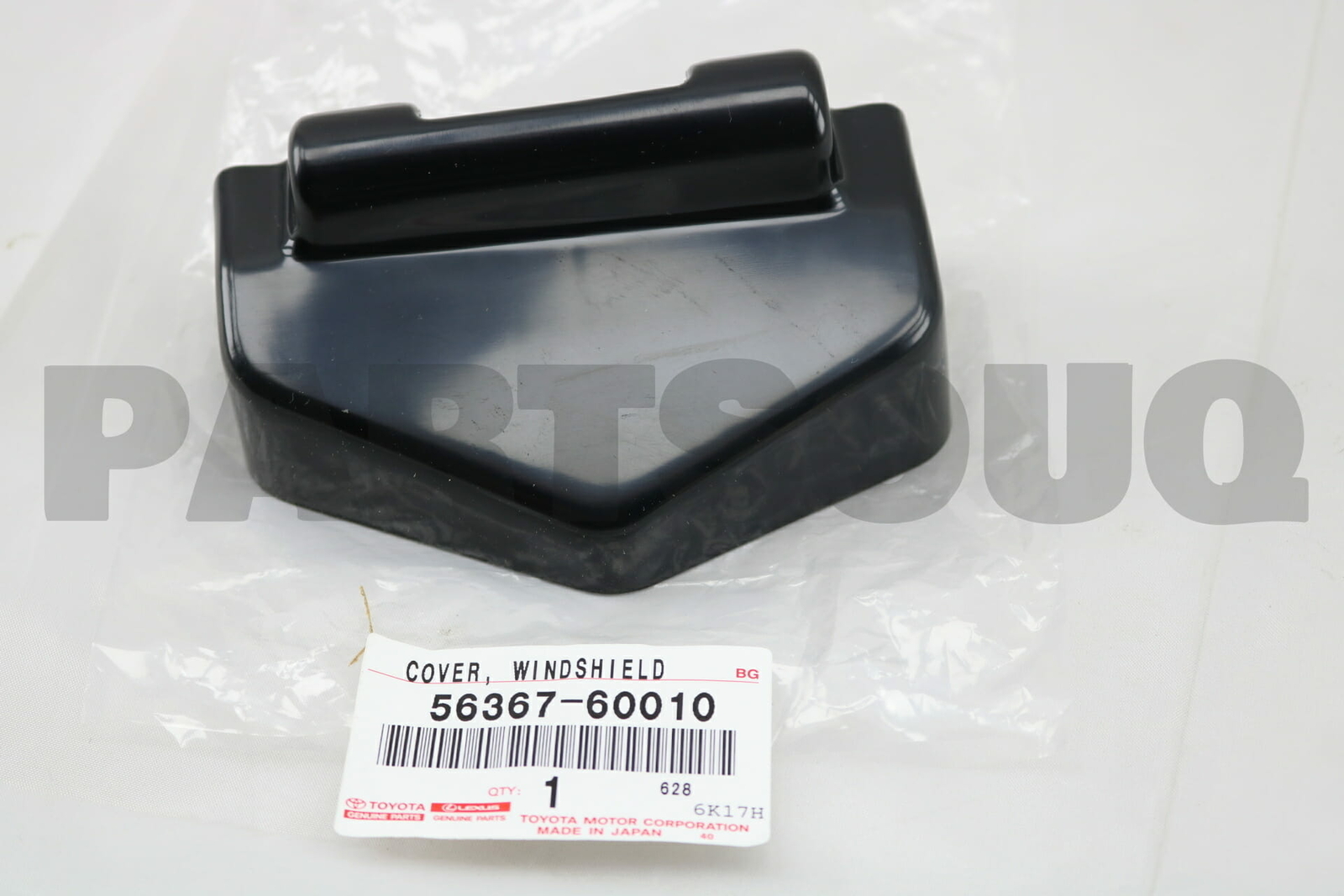 5636760010 Genuine Toyota COVER, WINDSHIELD SUPPORT HINGE, RH 56367 ...