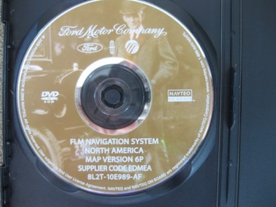 FORD LINCOLN MERCURY NAVIGATION DVD NAVIGATION DVD VERSION 6P FACTORY ...