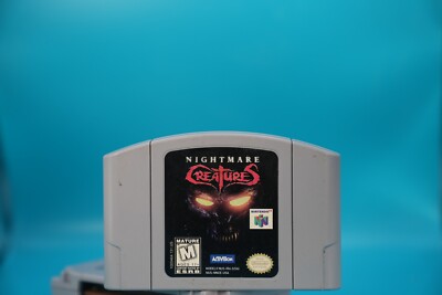 NINTENDO Nightmare Creatures (Nintendo 64, 1998) N64 Cart Only ...