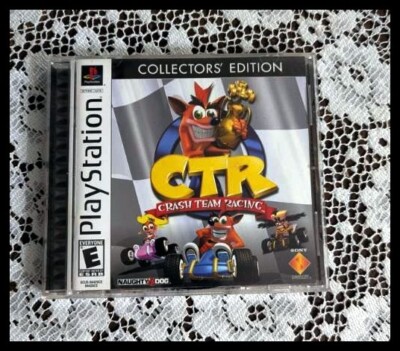 CTR "Crash Team Racing" PlayStation 1 - Complete Collector's Edition ...