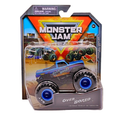 Monster Jam OVER BORED ‘Arena Favorites’ 1:64 Scale Series 37 Spin ...