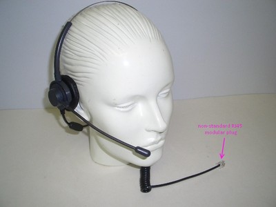 SMS-RJ45 Headset for Mitel 6771 6773 6775 6865i 6867i 6869i 7434ip ...