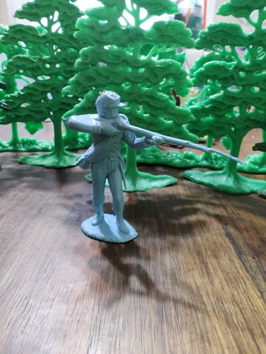 Vintage Marx Custer's Last Stand Playset Powder Blue In Confederate ...