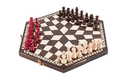 The Three Player Chess Set | eBay