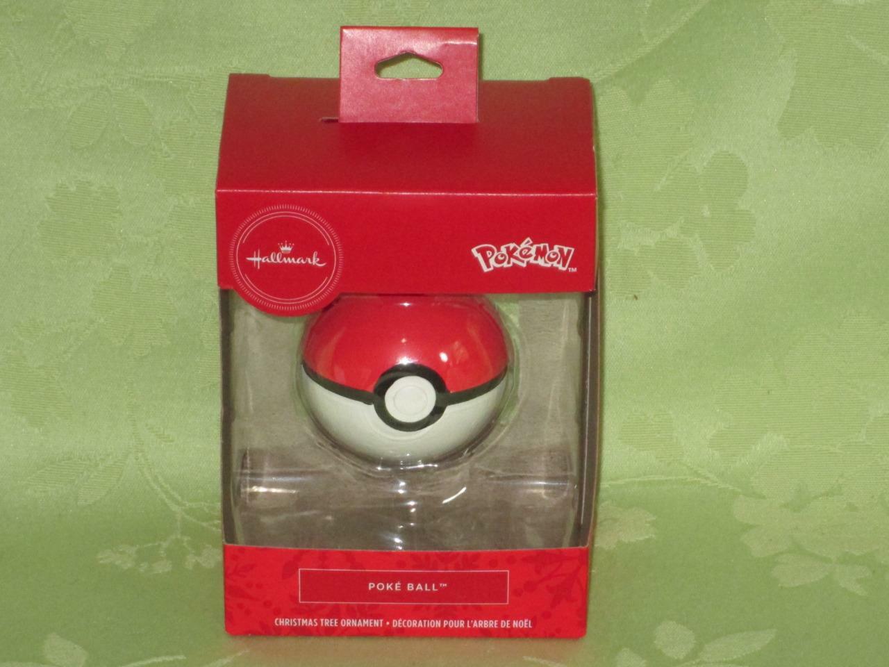 Hallmark ~ Red Box 2020 ~ POKE BALL ~ Pokemon ornament ~ free shipping ...