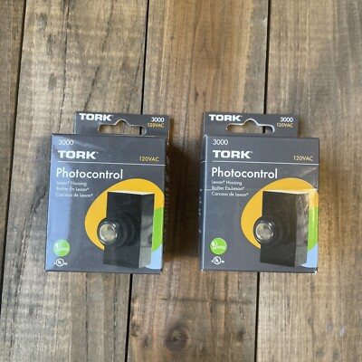 Tork 3000 Flush Mounting PhotoControl 120VAC, 50/60Hz Pack Of 2 | eBay