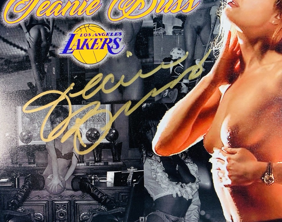 NUDE JEANIE BUSS Autographed Glossy LAKERS 8x10 w/JSA AUTHENTICATION | eBay