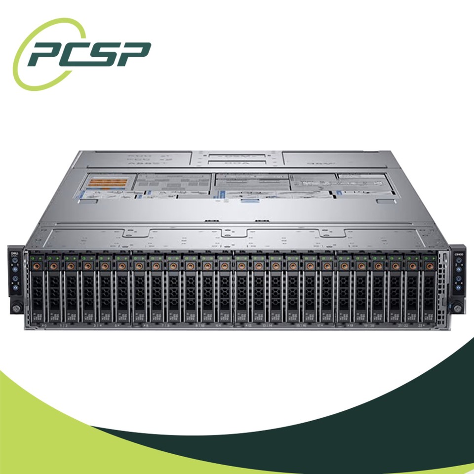 Dell C6400 24x 2.5" Server w/ 3x Dell C6420 Nodes 2x HS, 2x 2000W PSU ...