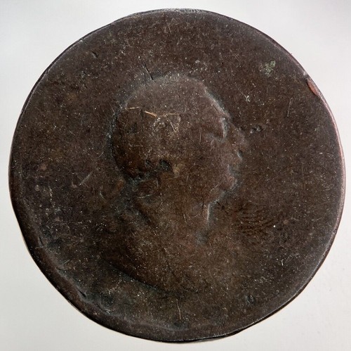 1799 George III 3rd Half-Penny Coin | Worn Grade | eBay