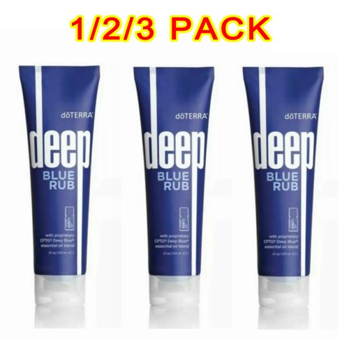 1/2/3 Packs DoTERRA Deep Blue doterra Rub Body Cream - 4 oz New | eBay