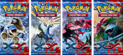 Pokemon XY Base Set Booster Packs x4 -All Arts - New & Sealed - UK ...