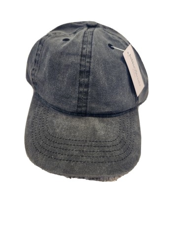 Bobbie Brooks Baseball Style ladies Fashion Cap NWT Black/Gray Denim ...