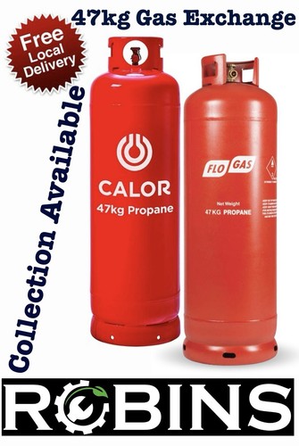 Calor Or Flogas 47KG Propane Gas EXCHANGE COLLECTION ONLY !! | eBay UK