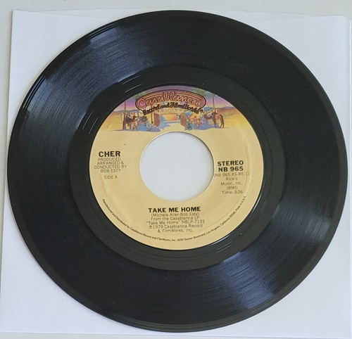 Cher....Take Me Home & My Song" 45 RPM 7" Vinyl Record | eBay
