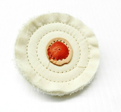 3" White Muslin Buff Jewelry Polishing Buffs Wheel 30Ply Stitched ...